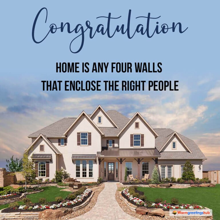 Best Wishes For a New Home - goodmorningmsg.com - goodmorningmsg.com