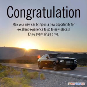 Congratulation For a New Car Wishes - goodmorningmsg.com ...