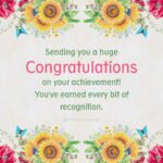 30 Congratulations on Your Outstanding Achievement Messages ...