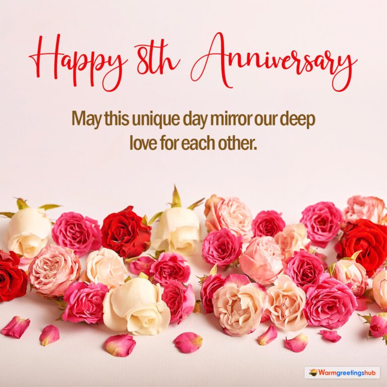 Happy 8th Wedding Anniversary Messages - goodmorningmsg.com ...
