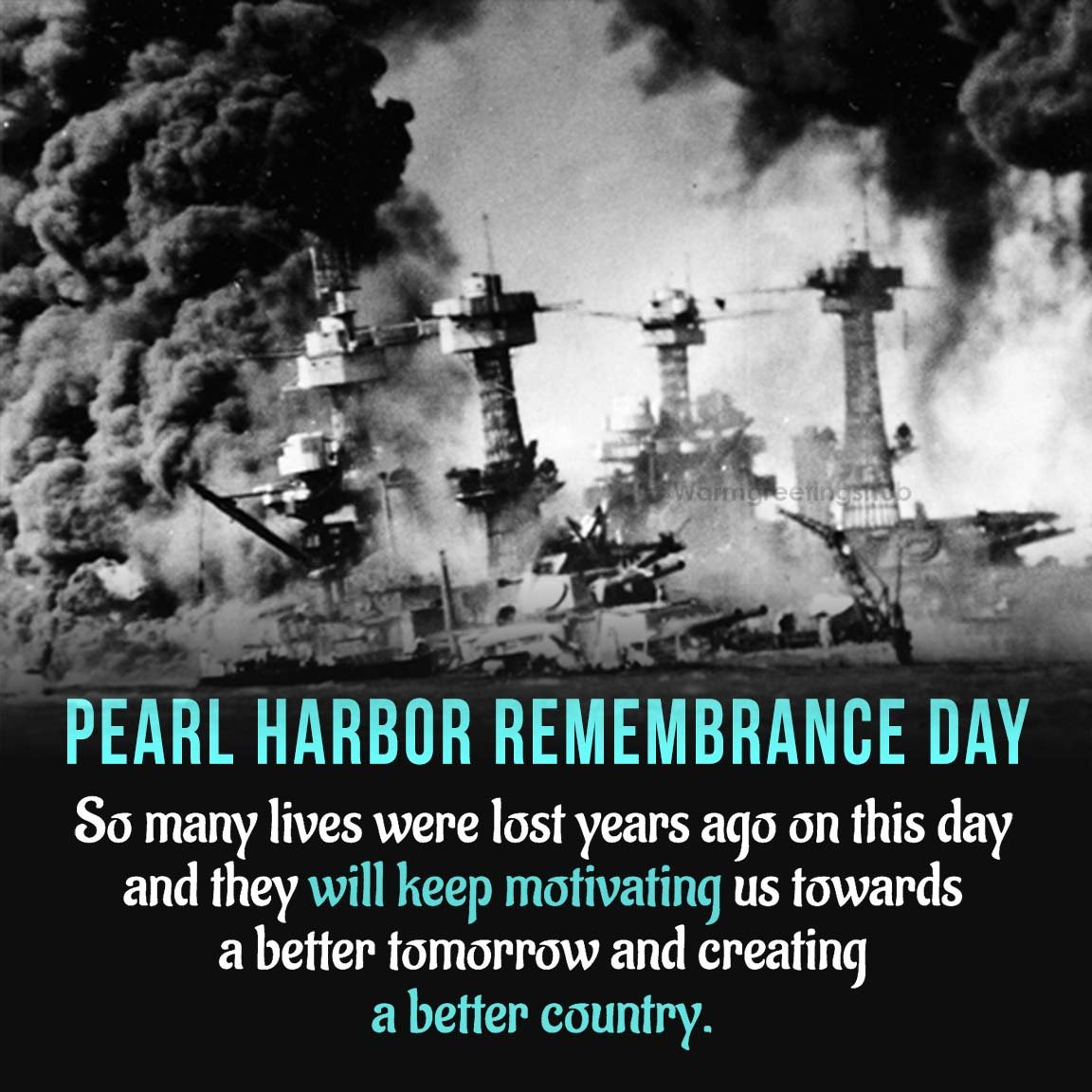 Pearl Harbor Day Remembrance Wishes and Messages - goodmorningmsg.com ...
