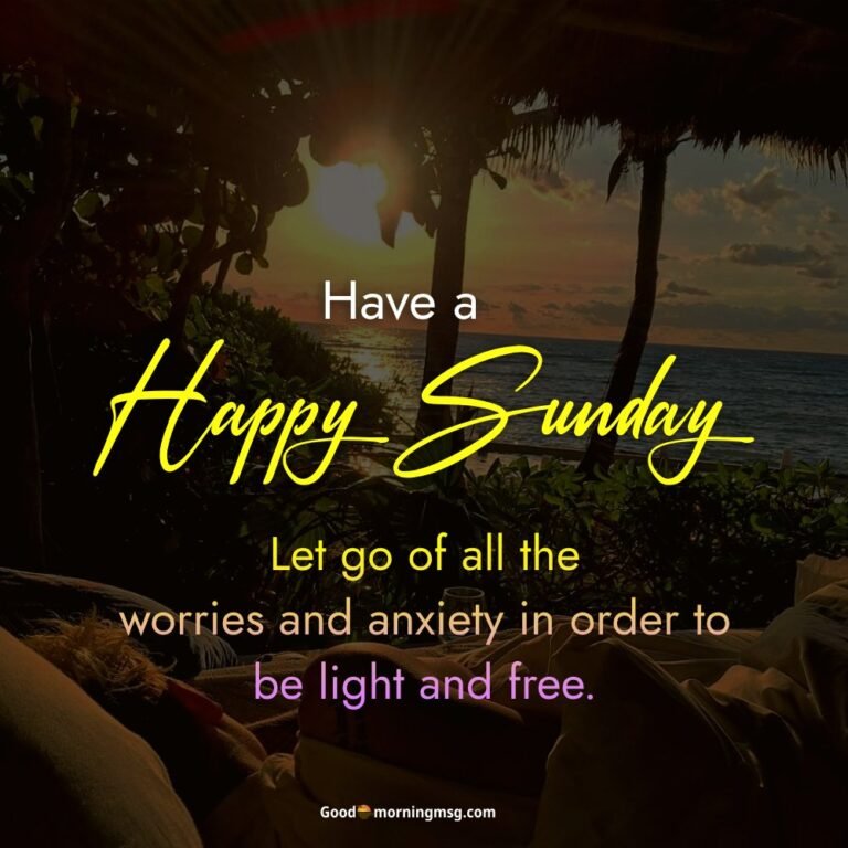 55+ Cute Happy Sunday Quotes: Happiness and Wishes - goodmorningmsg.com ...