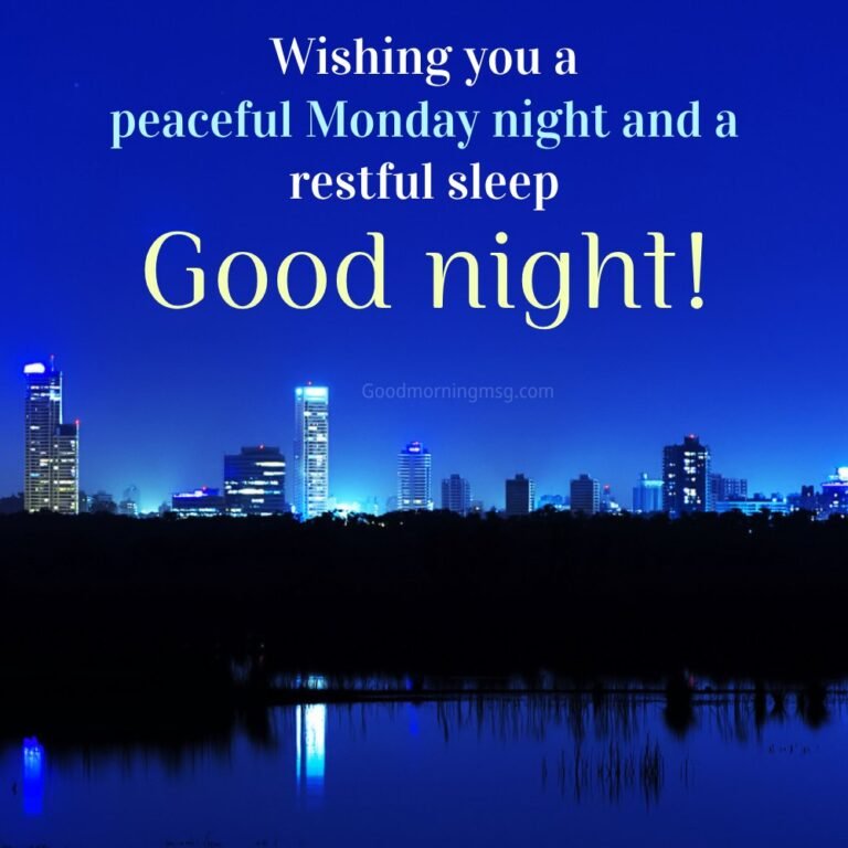 Good Night Sweet dreams Monday Quotes - goodmorningmsg.com ...