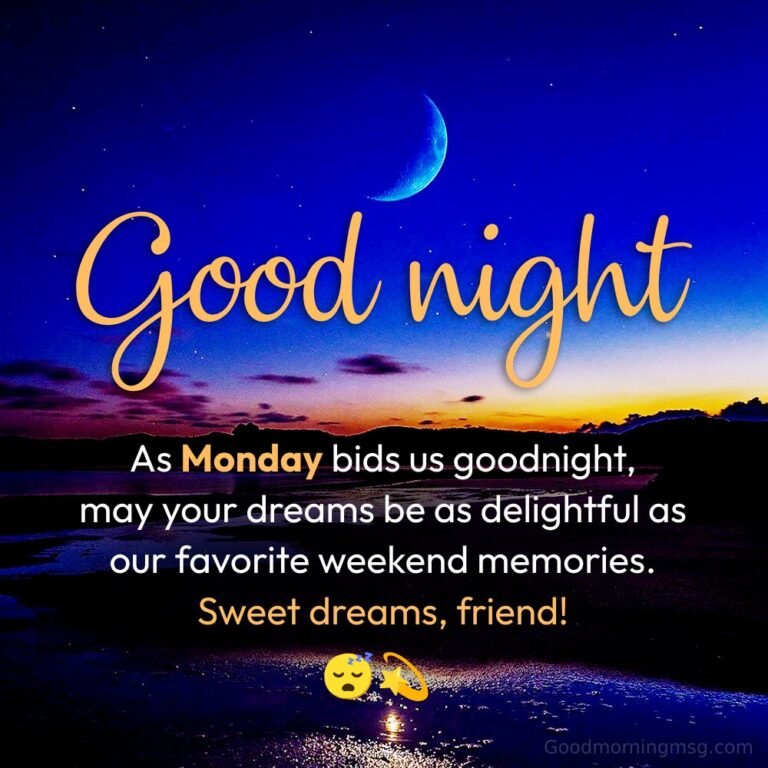 Good Night Sweet dreams Monday Quotes - goodmorningmsg.com ...