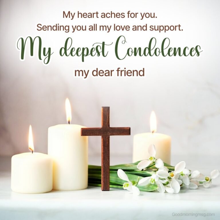 Sending Condolences to a Friend Quotes and Pictures - goodmorningmsg ...