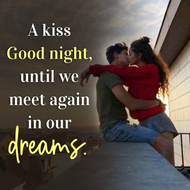 Romantic Good Night Kiss Love Images - goodmorningmsg.com - goodmorningmsg.com