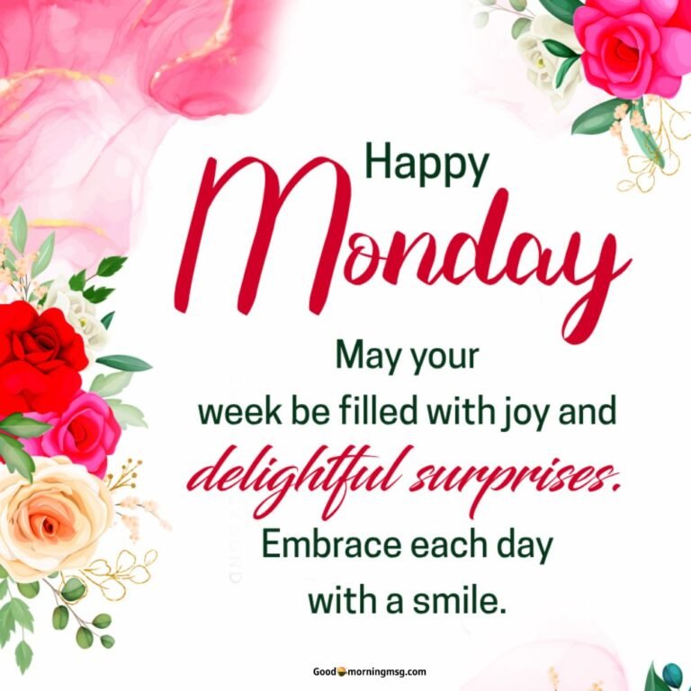 Good Morning Happy Monday My Love Quotes - goodmorningmsg.com ...
