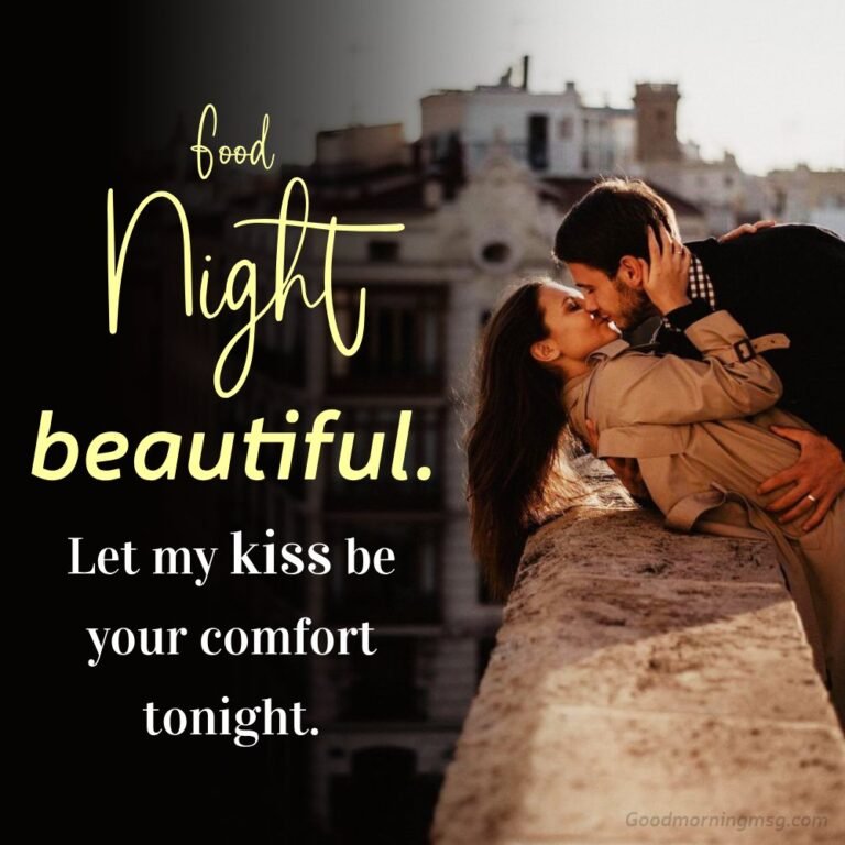 Romantic Good Night Kiss Love Images - goodmorningmsg.com ...