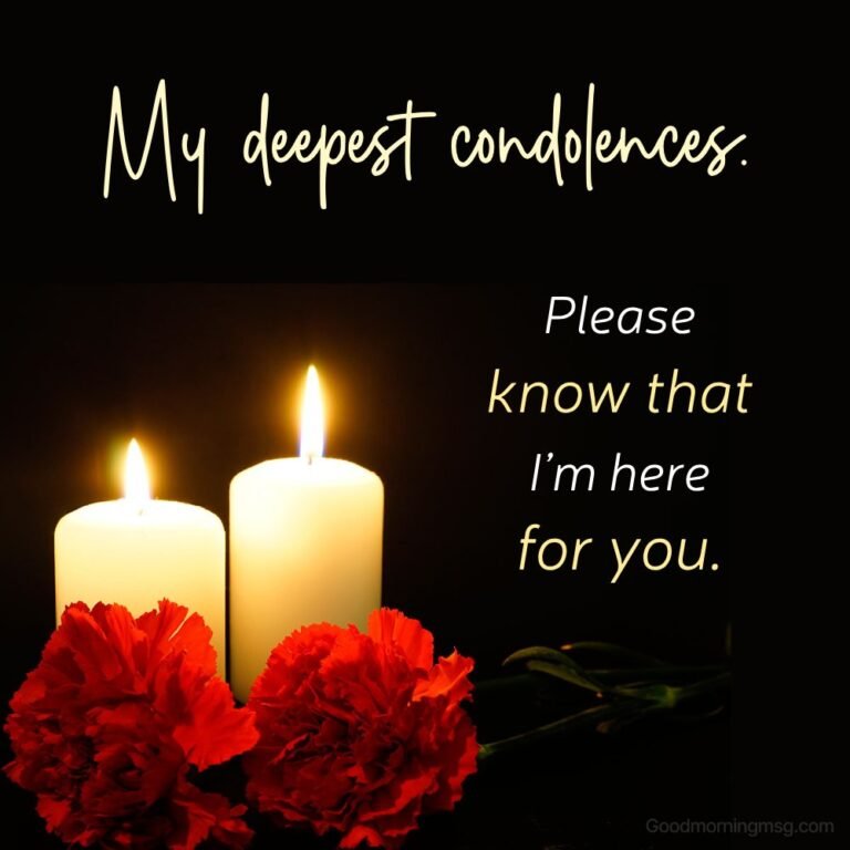 Sending Condolences to a Friend Quotes and Pictures - goodmorningmsg ...