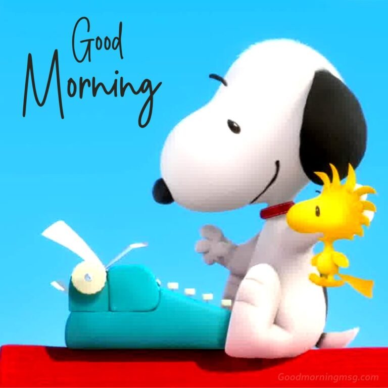 Good Morning Snoopy Charlie Brown and Friends - goodmorningmsg.com ...