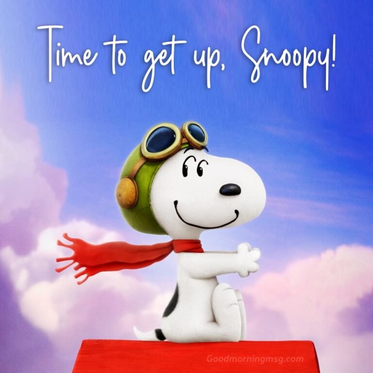 Good Morning Snoopy Charlie Brown and Friends - goodmorningmsg.com ...