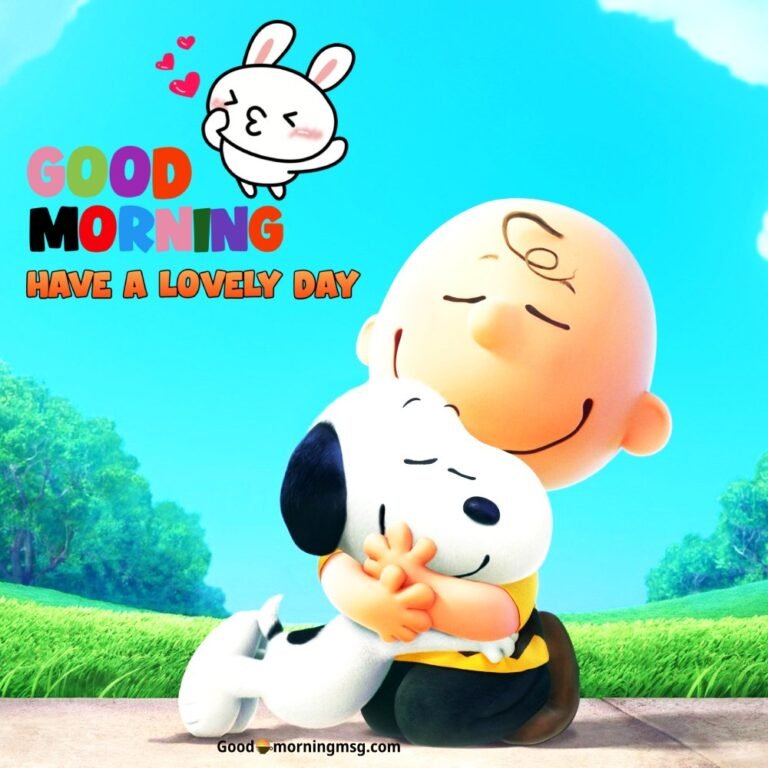 Good Morning Snoopy Charlie Brown and Friends - goodmorningmsg.com ...