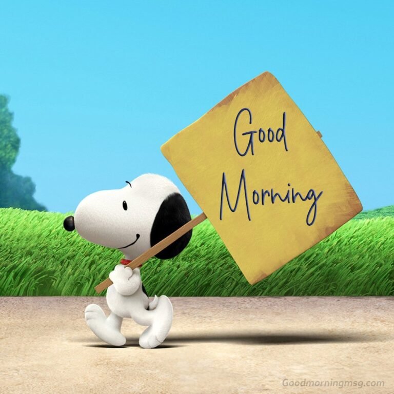Good Morning Snoopy Charlie Brown and Friends - goodmorningmsg.com ...