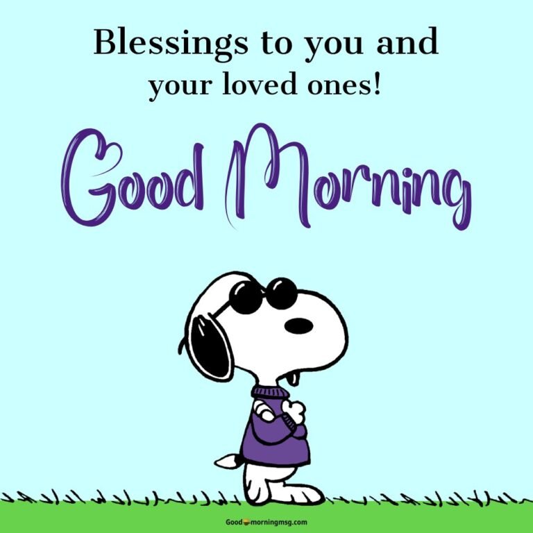 Good Morning Snoopy Charlie Brown and Friends - goodmorningmsg.com ...