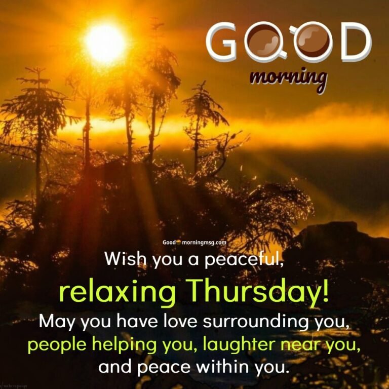 120+ Good Morning Thursday Blessings Quotes And Thankful Images ...