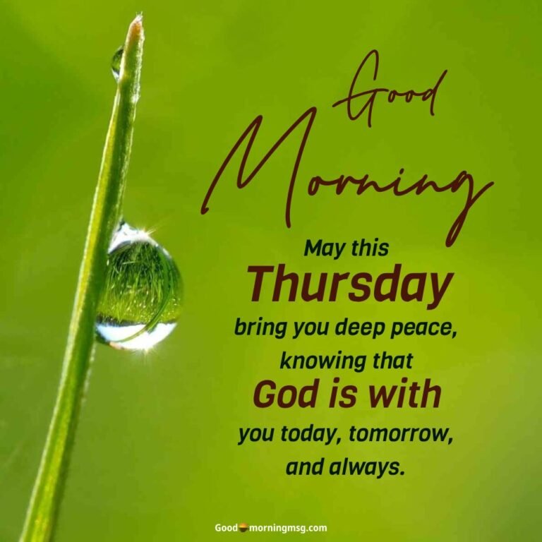 120+ Good Morning Thursday Blessings Quotes And Thankful Images ...