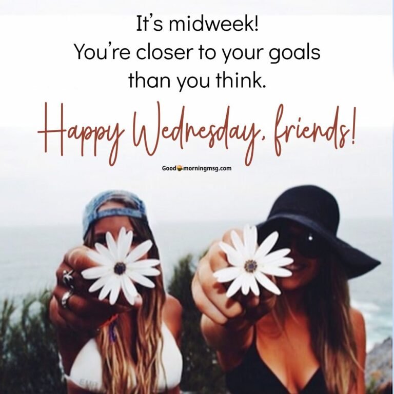 50 Good Morning Wednesday Wishes to Start Your Day with Positivity ...