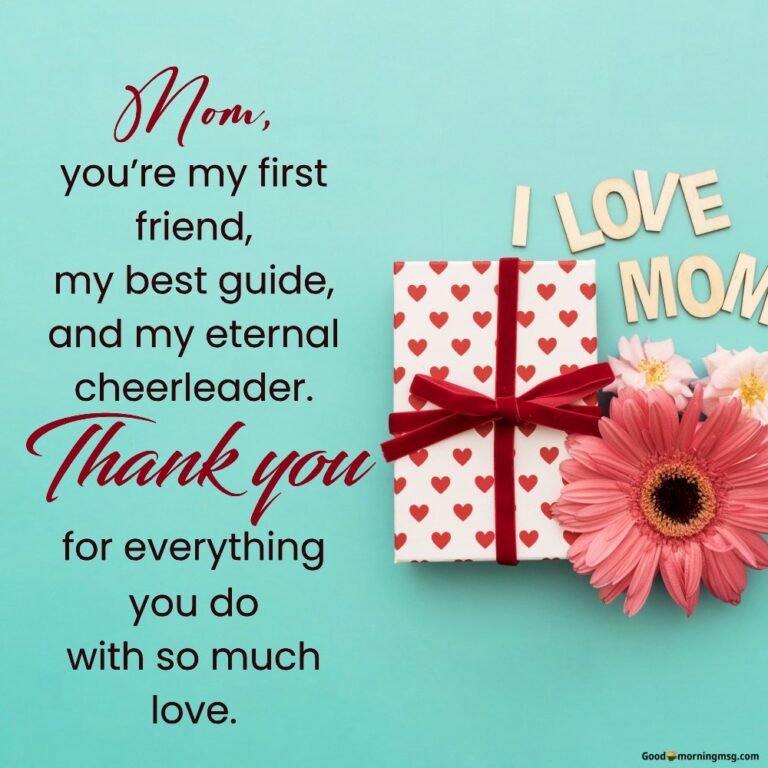 70+ Heartfelt Thank You Mom Quotes Wishes And Messages - goodmorningmsg ...
