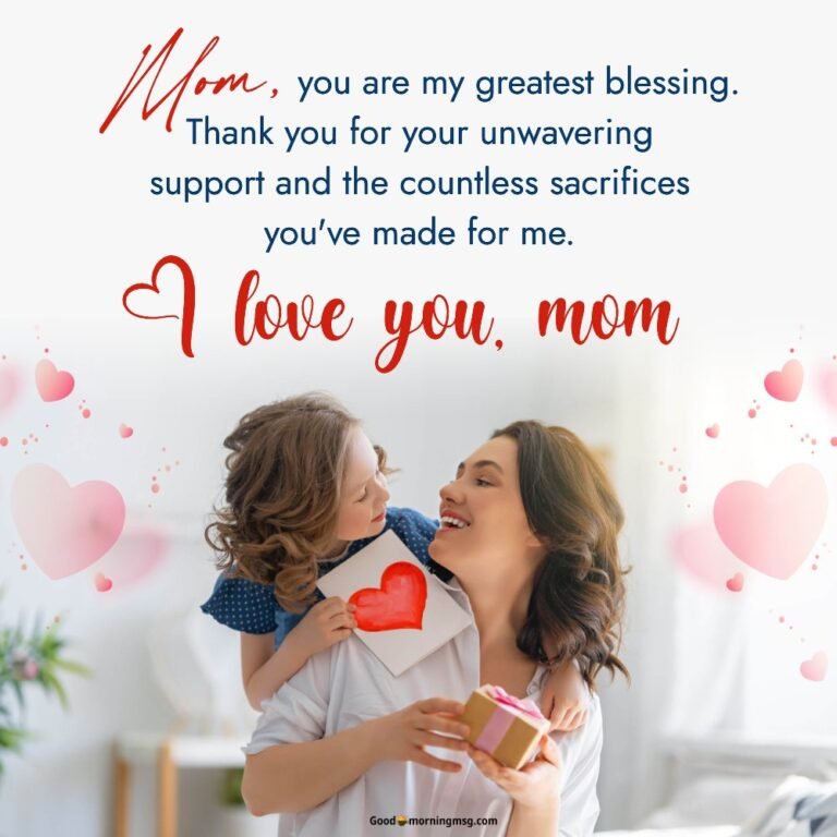 70+ Heartfelt Thank You Mom Quotes Wishes And Messages - goodmorningmsg ...