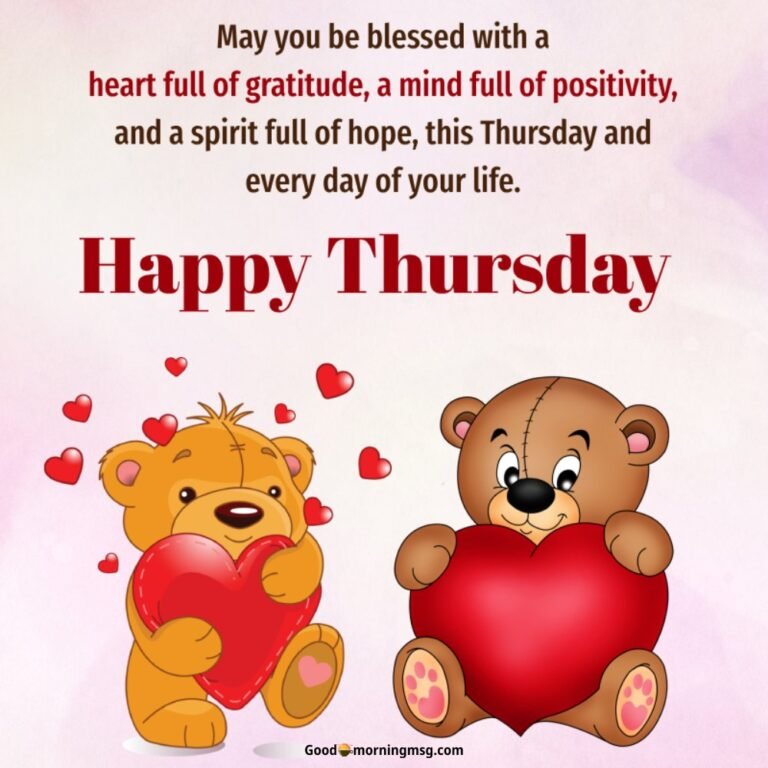 120+ Good Morning Thursday Blessings Quotes And Thankful Images ...