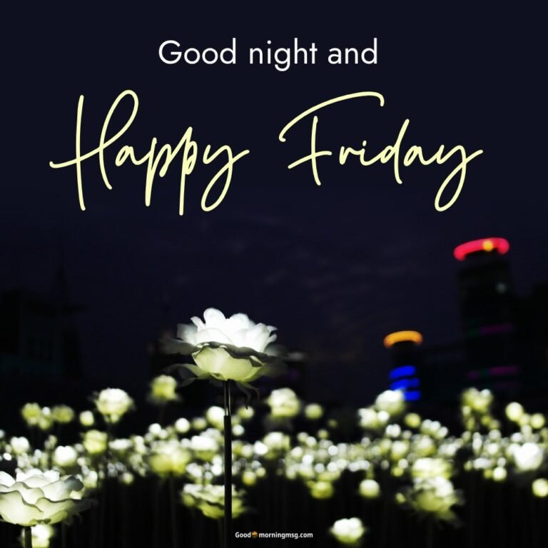 60+ Beautiful Good Night Friday Blessings Prayers and Quotes ...