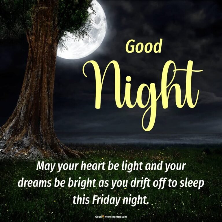 60+ Beautiful Good Night Friday Blessings Prayers and Quotes ...