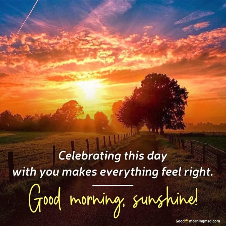 Beautiful Good Morning Images with Nature and Sunrise - goodmorningmsg ...