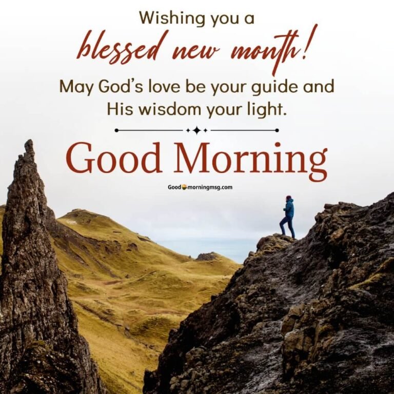 Happy New Month Prayers Wishes Messages And Blessings - goodmorningmsg ...