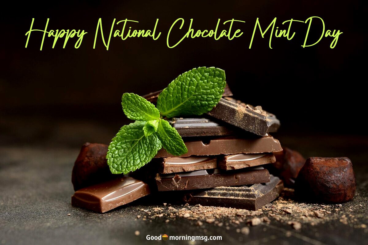 Happy National Chocolate Mint Day February 19 - goodmorningmsg.com ...