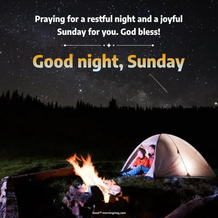 Sunday Good Night Blessings Images And Quotes - goodmorningmsg.com ...