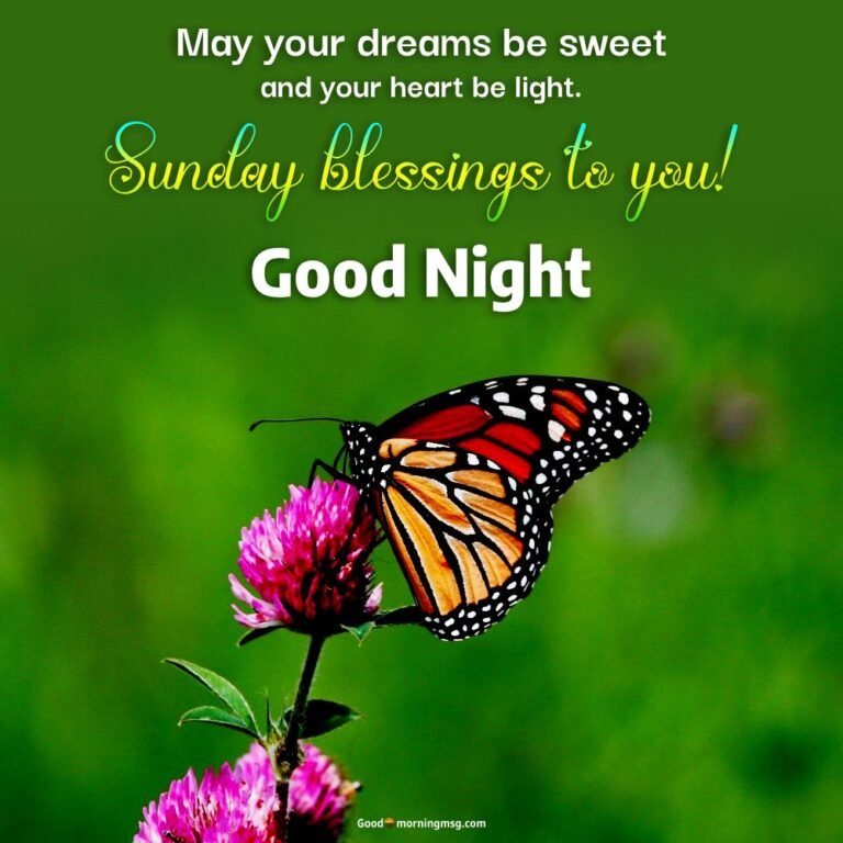 Sunday Good Night Blessings Images And Quotes - goodmorningmsg.com ...