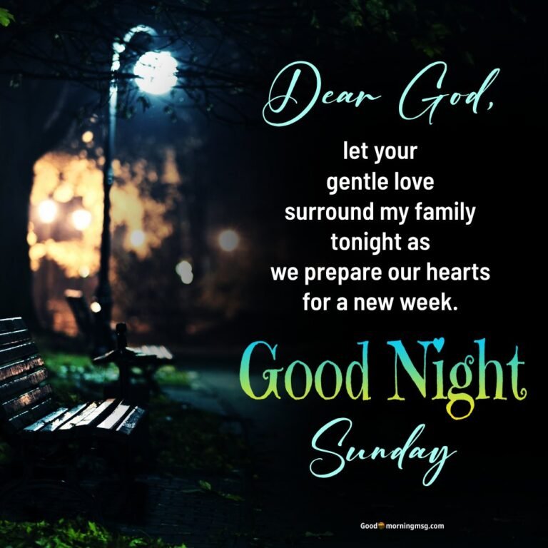 Sunday Good Night Blessings Images And Quotes - goodmorningmsg.com ...