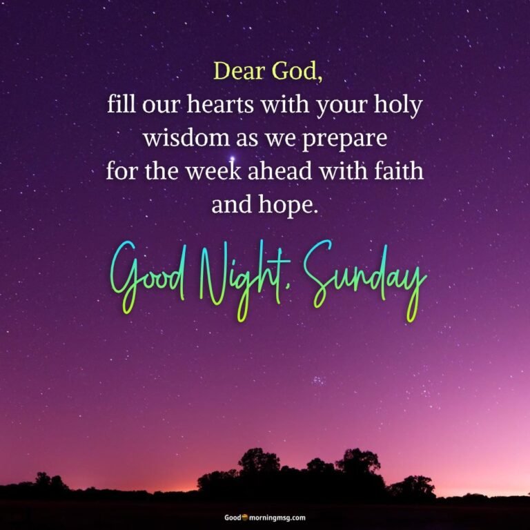 Sunday Good Night Blessings Images And Quotes - goodmorningmsg.com ...