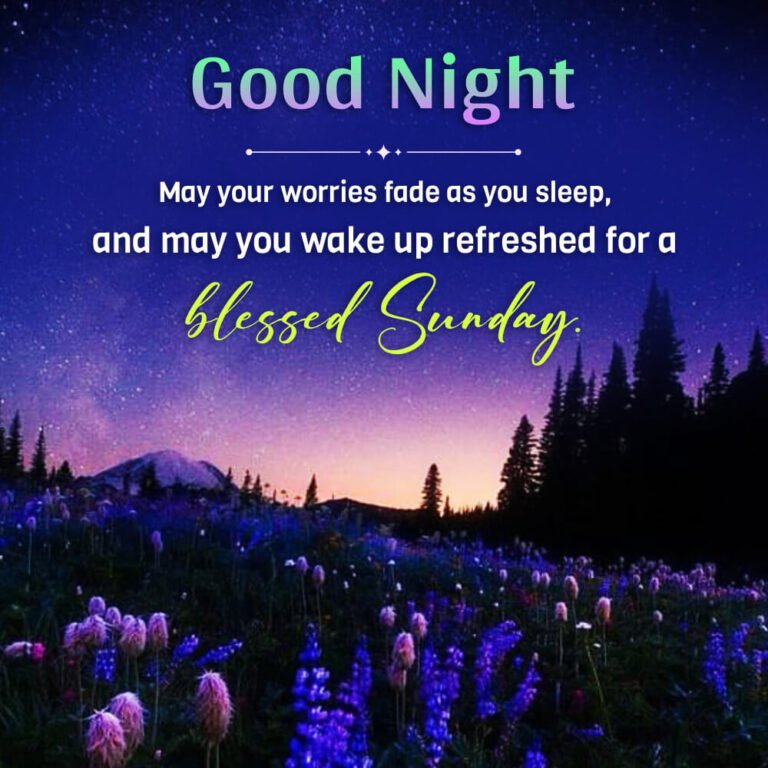 Sunday Good Night Blessings Images And Quotes - goodmorningmsg.com ...
