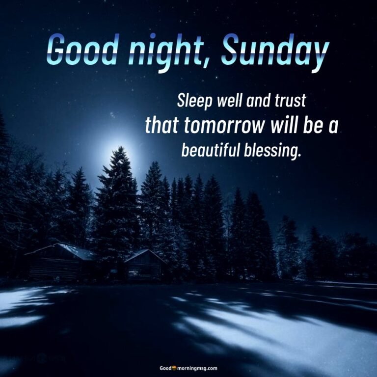 Sunday Good Night Blessings Images And Quotes - goodmorningmsg.com ...