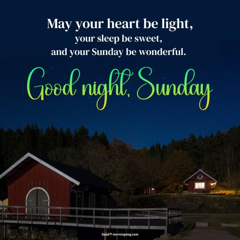 Sunday Good Night Blessings Images And Quotes - goodmorningmsg.com ...