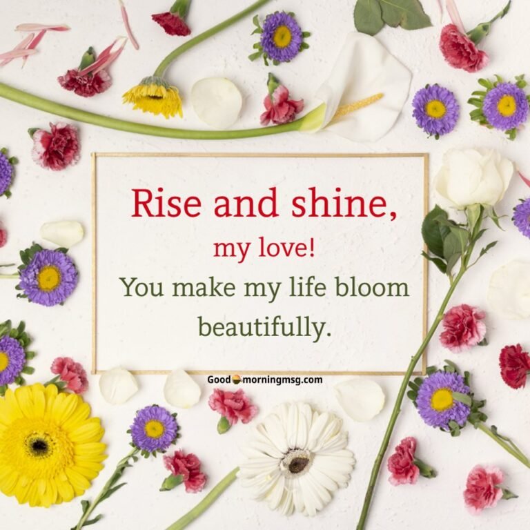 Beautiful Love Good Morning Flowers Quotes and Wallpaper ...