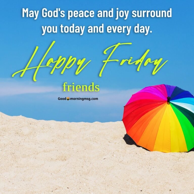 70+ Good Morning Blessings For Friday - goodmorningmsg.com - goodmorningmsg.com