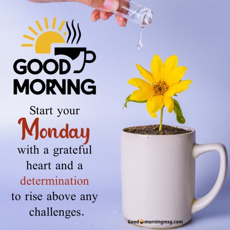 Happy And Blessed Monday Morning Wishes Images - goodmorningmsg.com ...
