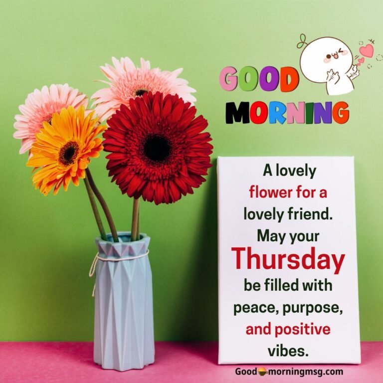 70+ Good Morning Thursday Flowers Images - goodmorningmsg.com ...
