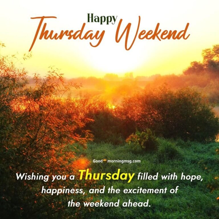 120+ Good Morning Thursday Blessings Quotes And Thankful Images ...