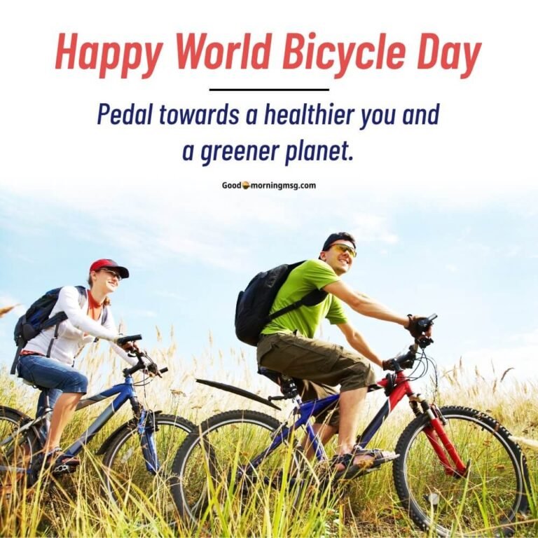 3 June World Bicycle Day Wishes Quotes And Poster - goodmorningmsg.com ...