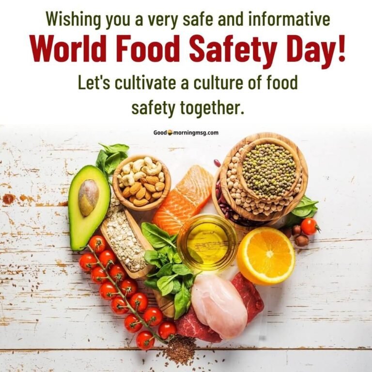 7 June World Food Safety Day Wishes Quotes Slogan and Poster ...