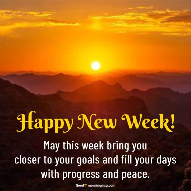 20+ Free Good Morning New Week Images Blessings And Status ...