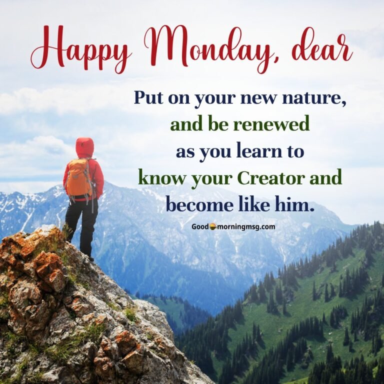 150+ Blessed Good Morning Monday Inspiration Quotes - goodmorningmsg ...