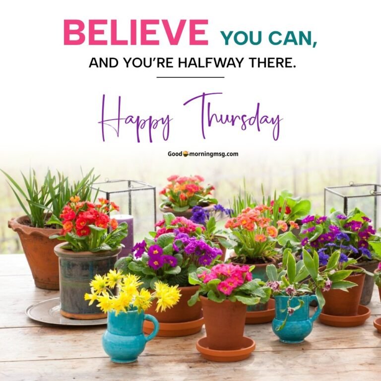 Happy Thursday With Yellow Flower Full HD Download - goodmorningmsg.com ...
