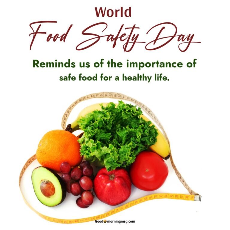 7 June World Food Safety Day Wishes Quotes Slogan and Poster ...
