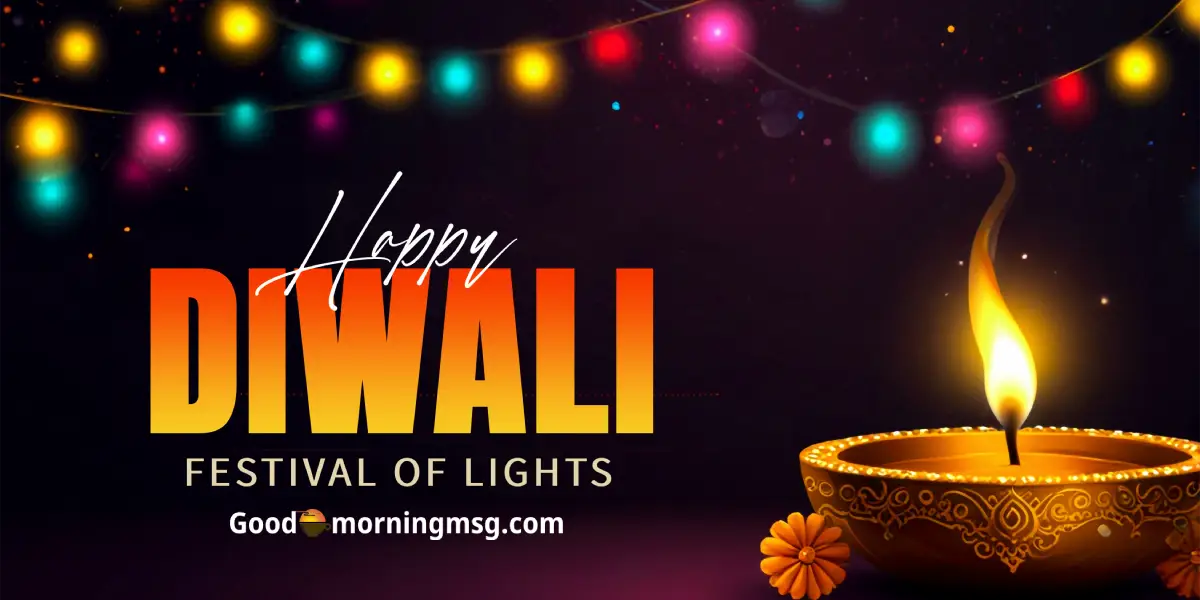 60+ Happy Diwali Wishes रोशनी और खुशियों का त्योहार - goodmorningmsg ...