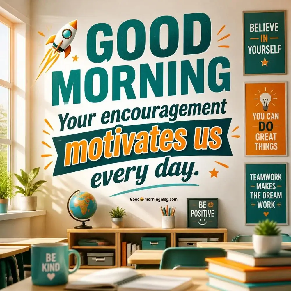 60+ The Most Beautiful Good Morning Teacher Quotes - goodmorningmsg.com